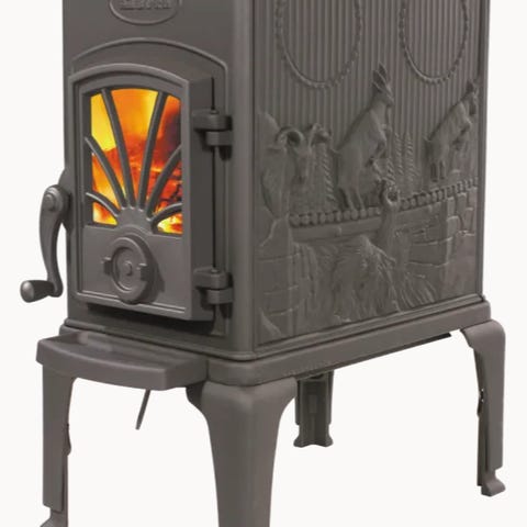 Dovre 40 CB vedovn med kokeplate selges | FINN-torget