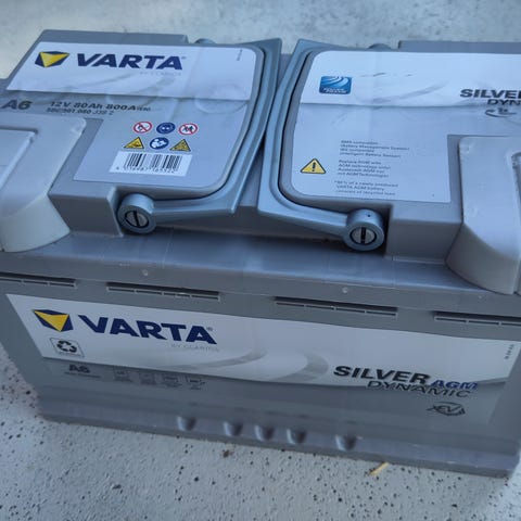 AGM batteri original BMW 80AH , 12V , | FINN-torget