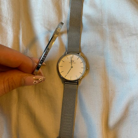 Daniel Wellington unisex klokkesett stål | FINN-torget