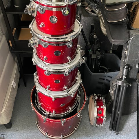 DW Performance Series Trommesett – Natural Satin Oil (6 pcs set) | FINN ...