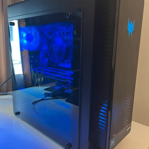 Gaming- og kontor-PC med skjerm – Klar til bruk | FINN-torget