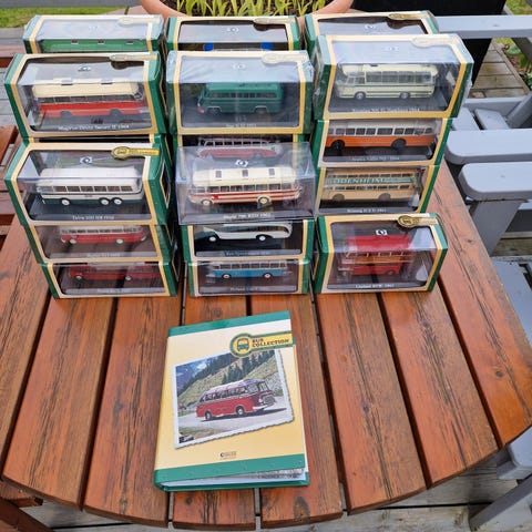 Modell busser fra Editions Atlas Bus Collection . | FINN-torget