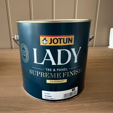 Jotun Lady Supreme Finish Silkematt 15 – Frostrøyk 1376 – 3L (uåpnet ...