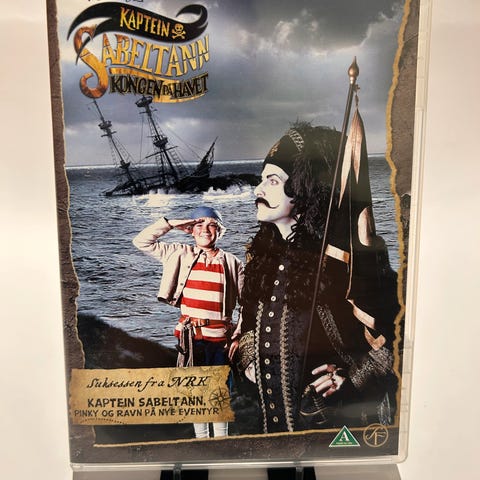 Kaptein Sabeltann kongen på havet DVD Film Barnefilm | FINN-torget