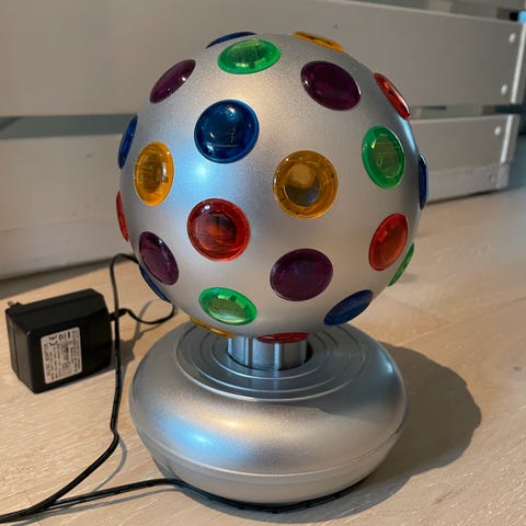 Discokule med led-lys | FINN-torget