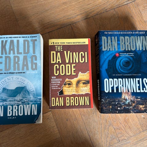 Dan Brown bøker | FINN-torget