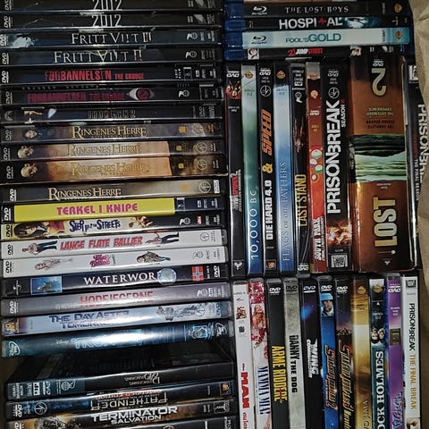 Masse DVD og Blu-ray filmer | FINN-torget