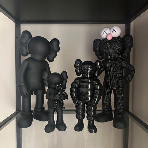 Kaws x Sesame street ful set of 5 | FINN-torget