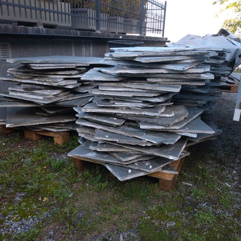 Naturstein Skifer Fliser Uregelmessig Form Grå | FINN-torget