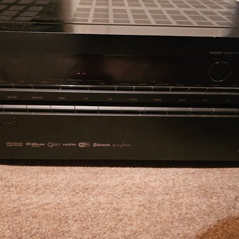 Onkyo HT - R 695 7.2 . Atmos , wi-fi ,AirPlay, blåtann , zone 2 , app ...