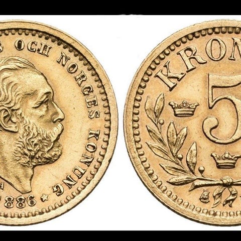 Svært fin 10 kr Gullmynt. | FINN-torget