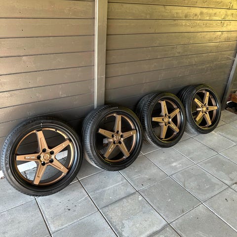 Kt racing felger til Volvo med 4 nye dekk | FINN-torget