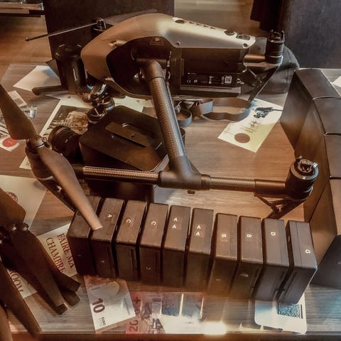 DJI Inspire 2 Pro Cinemakit – Zenmuse X7, 12 batterier, Cendence ...