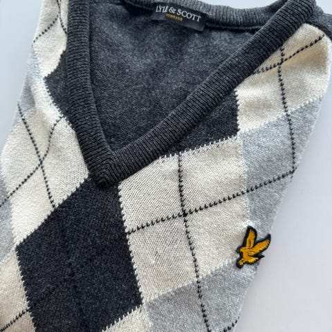 Lyle & Scott Ullgenser Blå Herre S | FINN-torget