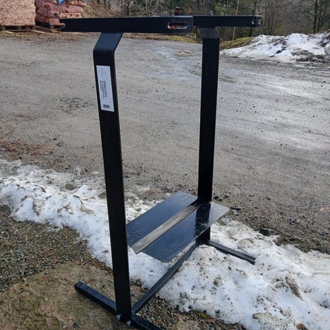 Vedstativ / sekkekanal til stabling i sekk 60/80L SOLGT | FINN-torget