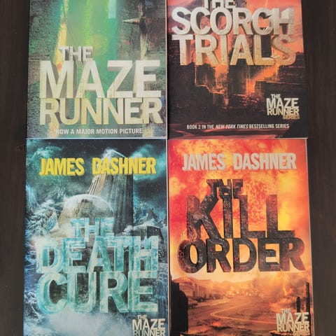 James Dashner The Maze Runner Bokserie 5 Deler | FINN-torget