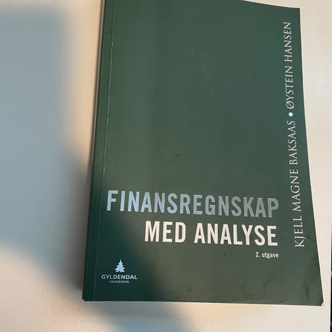 Finansregnskap med analyse | FINN-torget