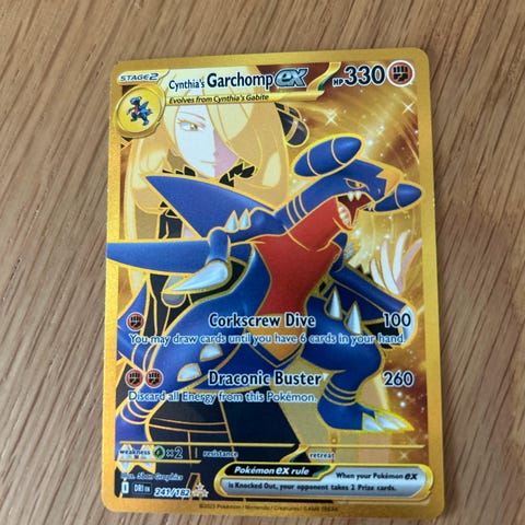 Cynthias garchomp ex SIR ønskes kjøpt | FINN-torget