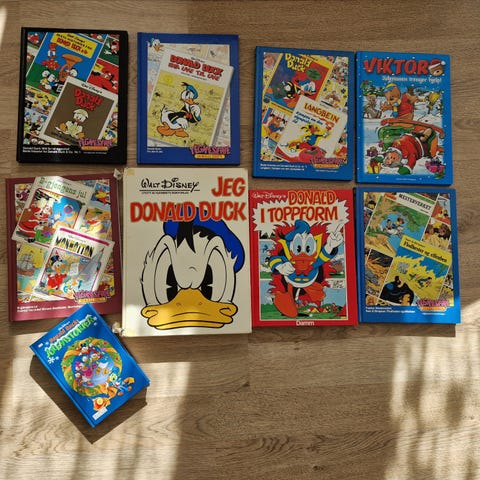 Fantomet, Tex Willer, Kamp serien, Helgenen, Donald duck m.m | FINN-torget