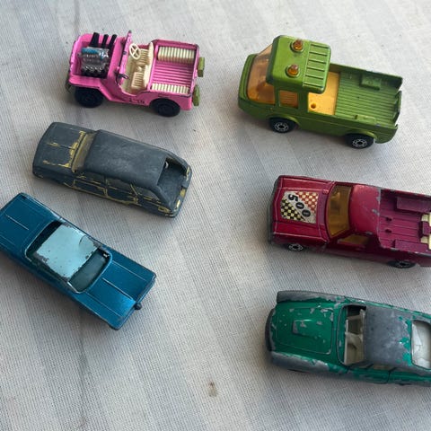 Matchbox Powertrack Race & Chase – komplett vintage bilbane (1970/80 ...