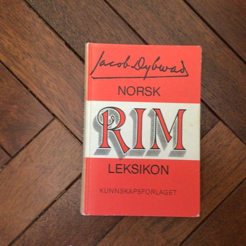 Norsk rimleksikon | FINN-torget