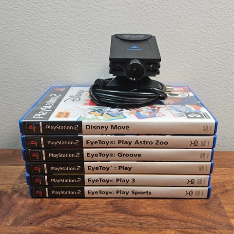 Playstation 2 - Eyetoy kamera + Play Hero spill | FINN-torget