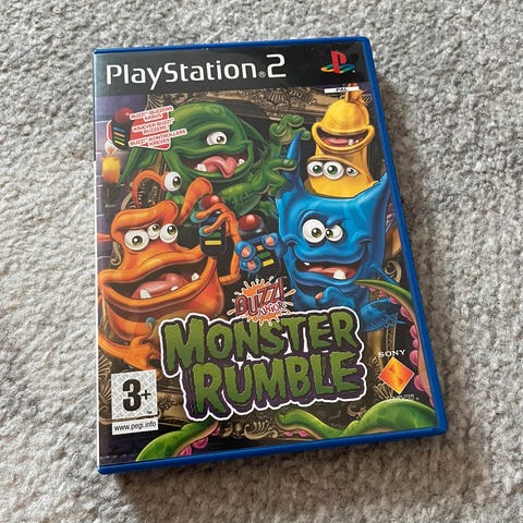 Buzz Junior Monster Rumble - Playstation 2 / PS2 | FINN-torget