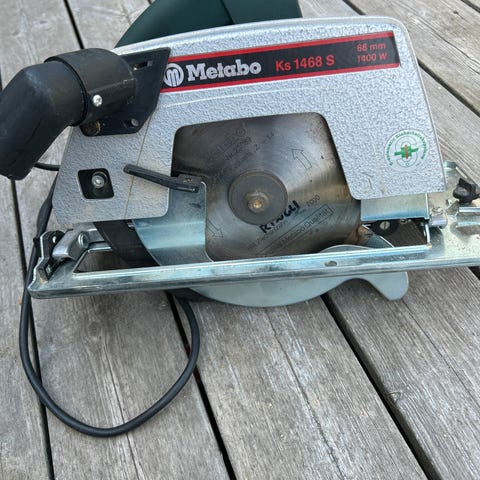Sirkelsag Metabo KGS 303 Plus med stativ | FINN-torget