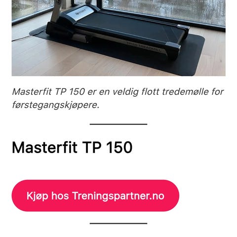 Masterfit TP150 | FINN-torget