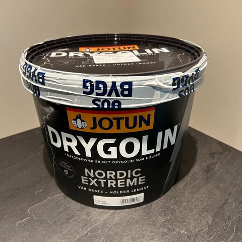 Jotun Drygolin Nordic Extreme Dempet Sort | FINN-torget
