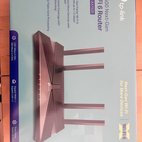 TP-Link- Model Archer AX12 router Hastigheter opptil 1500 Mbps | FINN ...