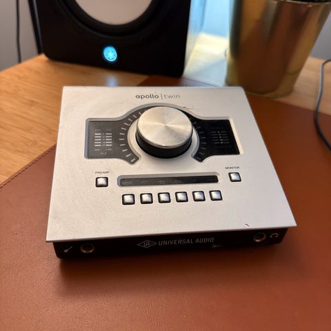 Universal Audio Apollo Twin X QUAD Thunderbolt 3 (MK1) med plugins ...