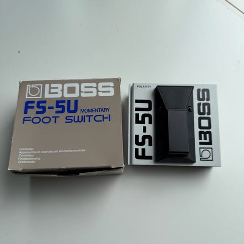 BOSS FS-6 - Dual Foot Switch - Ubrukt | FINN-torget