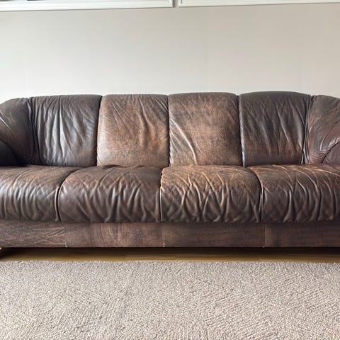 Ekornes Manhattan sofa + stoler selges | FINN-torget