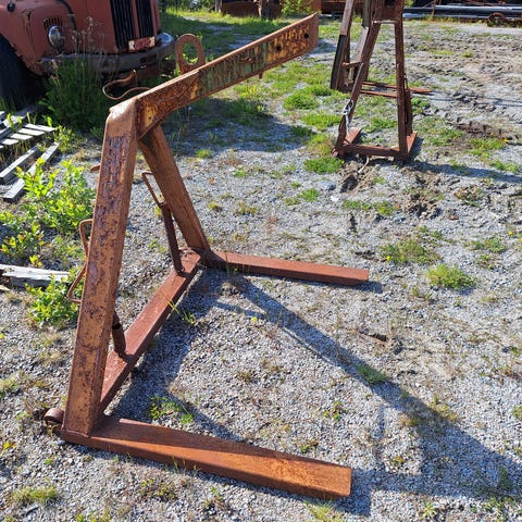 Storsekkløfter til gaffeltruck m/teleskoparm | FINN-torget