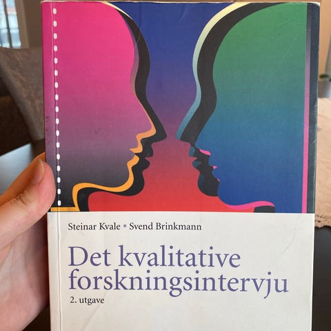 Kvale og Brinkmann - det kvalitative forskningsintervju | FINN-torget