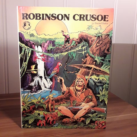 Robinson Crusoe. Klassiker. Fra 9 år. Barnebøker Daniel Defoe | FINN-torget