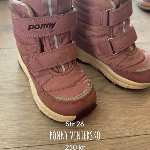 Solide Ponny vintersko | FINN-torget
