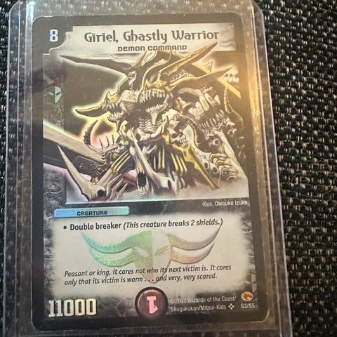 Duel masters, 2 stk sinister general damudo | FINN-torget