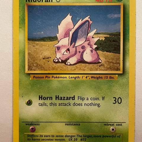 Nidoran vending series | FINN-torget