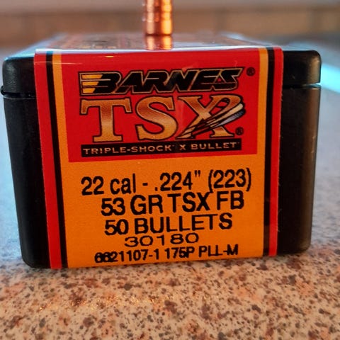 50 barnes TTSX BT .224 55gr kuler | FINN-torget
