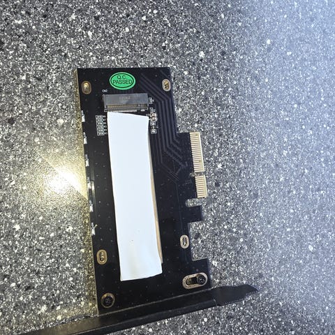 ICY BOX IB-PC128HS PCIe NVMe SSD-kort | FINN-torget