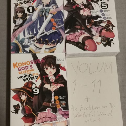 Konosuba Engelsk Volume 1-4 | FINN-torget