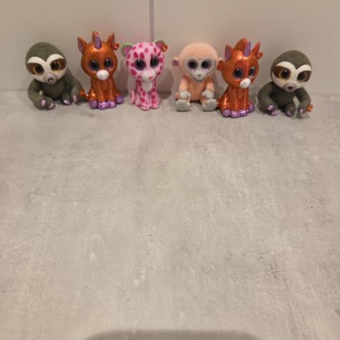 Ty mini boo silver | FINN-torget