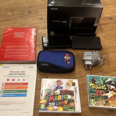 Nintendo 3DS Håndholdt Spillkonsoll Hvit | FINN-torget