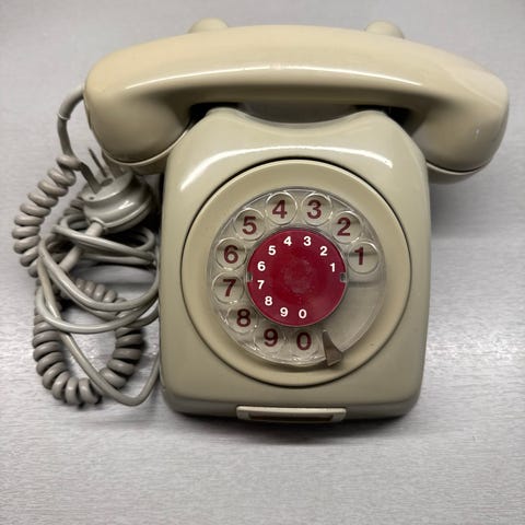 Vintage TBK Capella I O – Klassisk analog retro-telefon fra Televerket ...