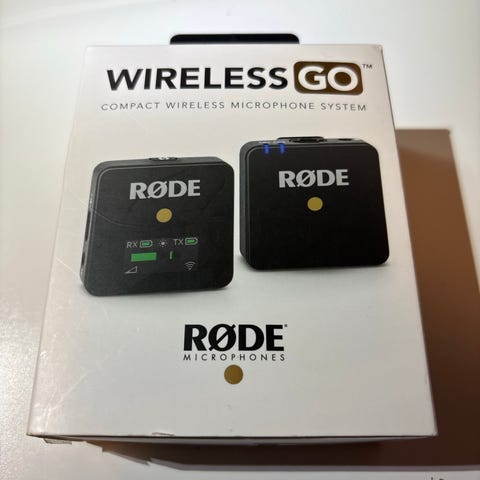 Røde Wireless GO II trådløst mikrofonsystem | FINN-torget