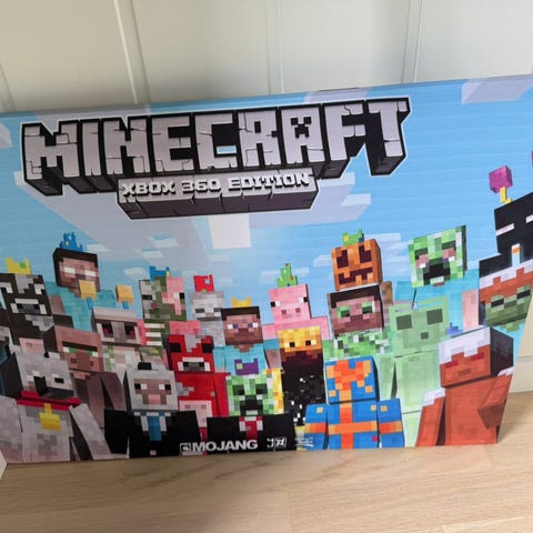 Minecraft veggklokke | FINN-torget