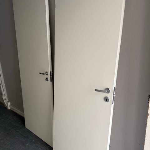 Swedoor Innerdør Hvit Standard 82,5*203 dørblad | FINN-torget