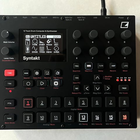 Elektron Digitakt Trommemaskin og sampler | FINN-torget